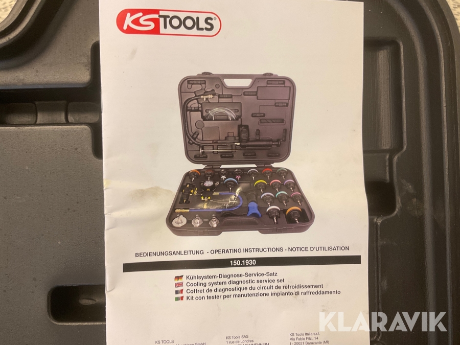 Provtrycksats Ls tools 150.930, Lycksele, Klaravik auktioner