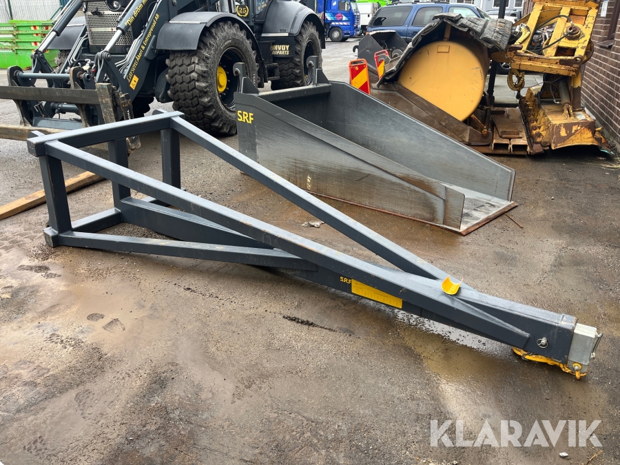 Kranarm SRF 5000 kg, Nacka, Klaravik auktioner