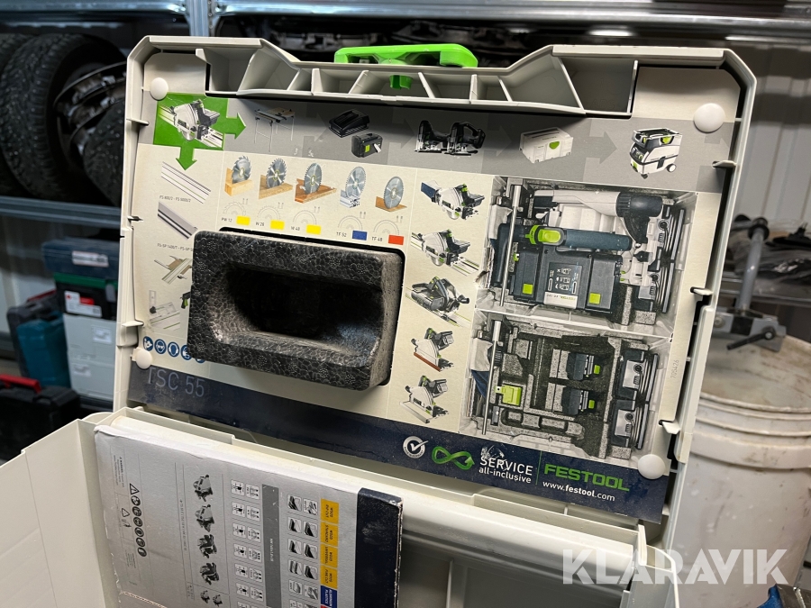 Sänksåg Festool TSC 55 REB-Plus/XL Li, Nynäshamn, Klaravik a