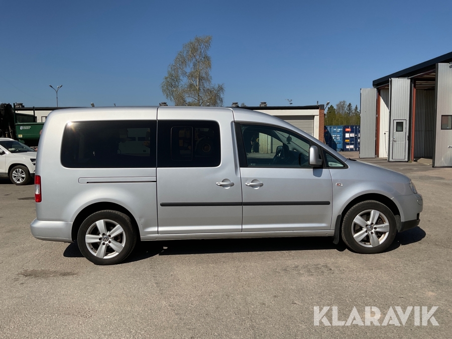 Skåpbil Volkswagen Caddy Maxi, Degerfors, Klaravik auktioner