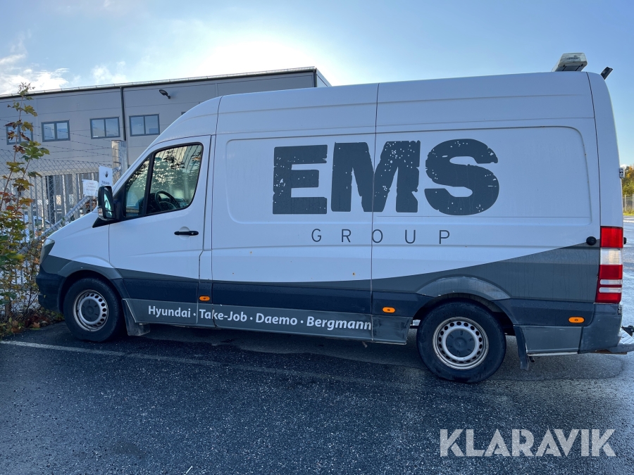 Skåpbil Servicebil Mercedes-Benz Sprinter, Sollentuna, Klara