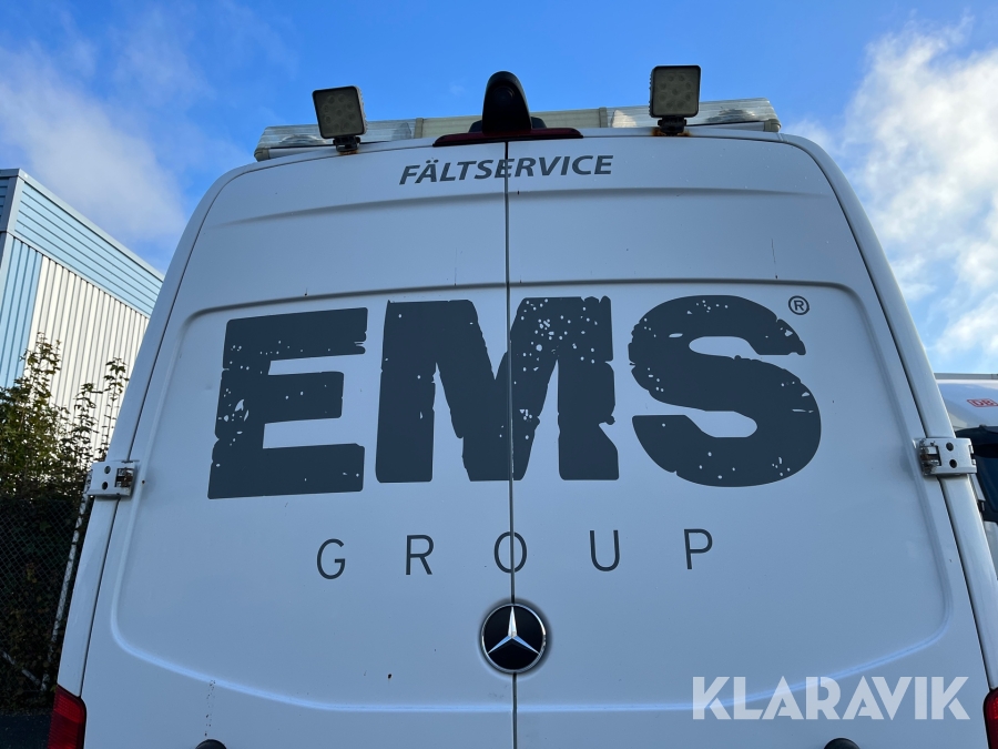 Skåpbil Servicebil Mercedes-Benz Sprinter, Sollentuna, Klara