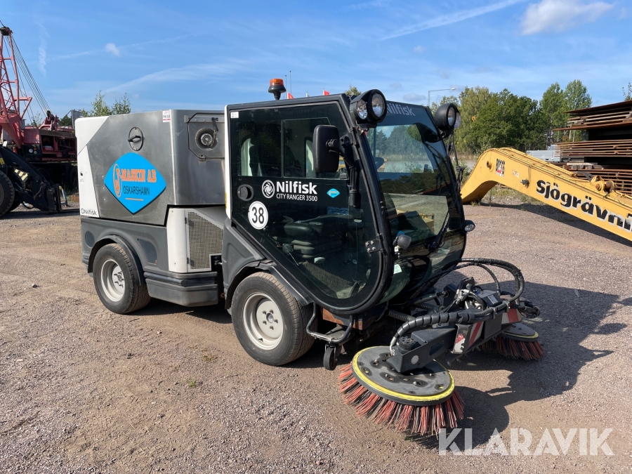 Sopmaskin Nilfisk City ranger 3500