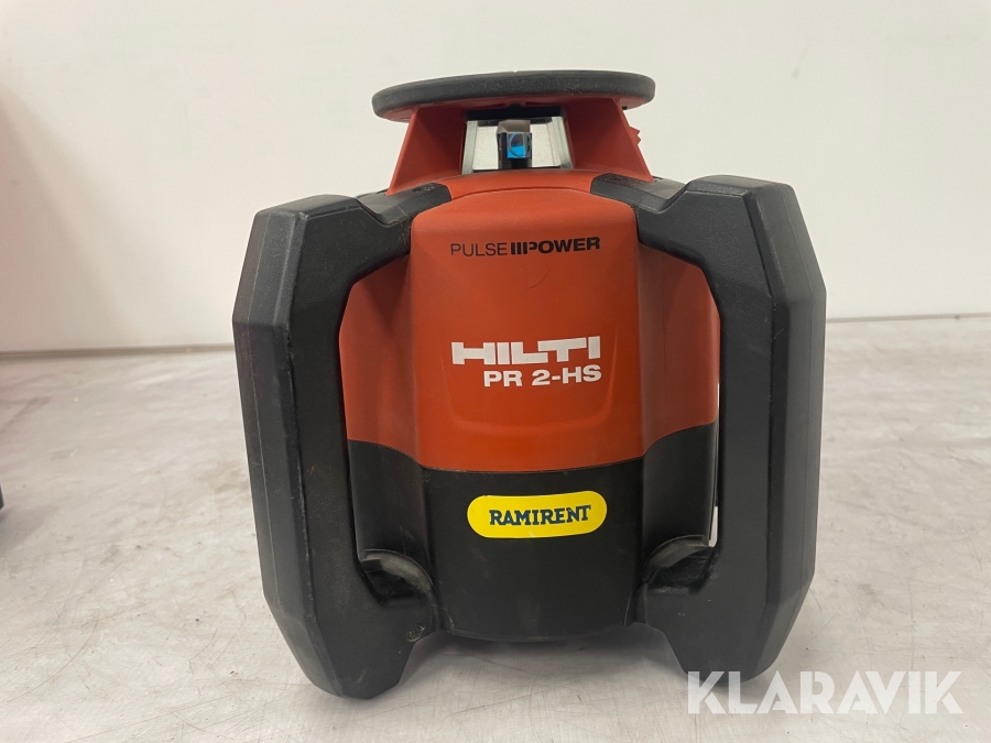 Planlaser, lasermottagare Hilti PR 2-HS, PRA 20, Svalöv, Kla