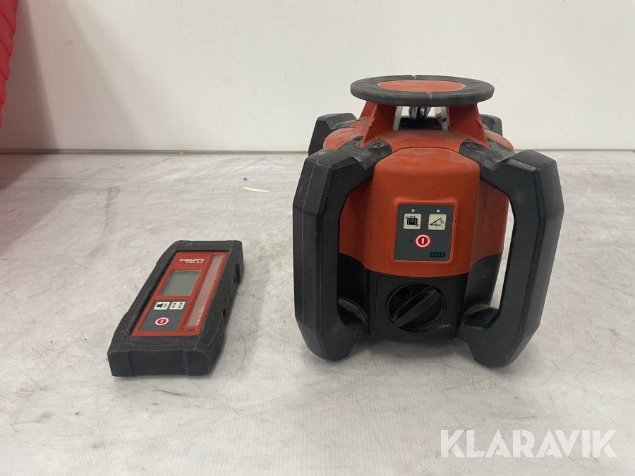 Planlaser, lasermottagare Hilti PR 2-HS, PRA 20, Svalöv, Kla