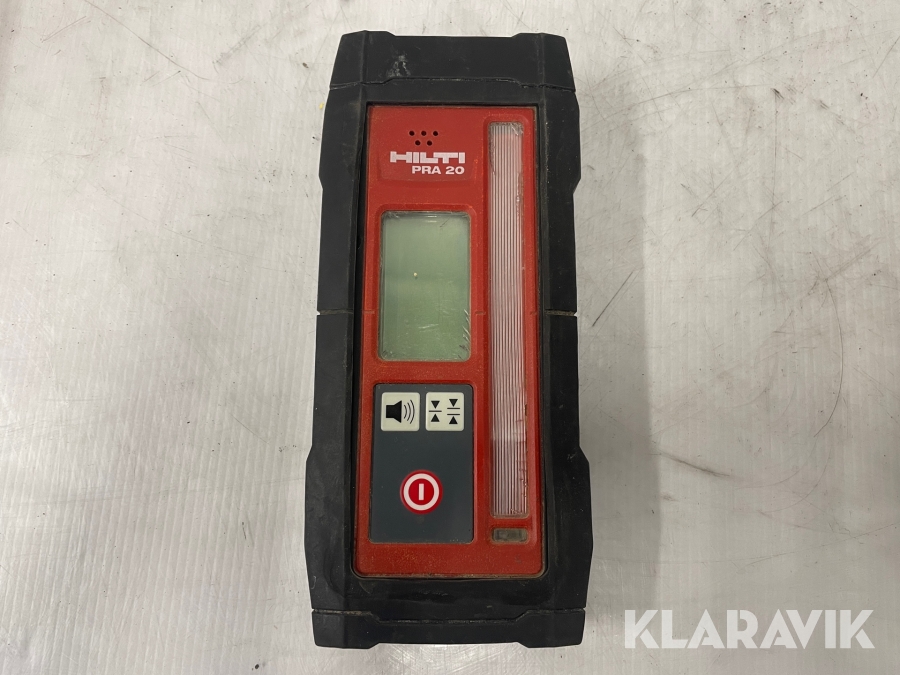 Planlaser, lasermottagare Hilti PR 2-HS, PRA 20, Svalöv, Kla
