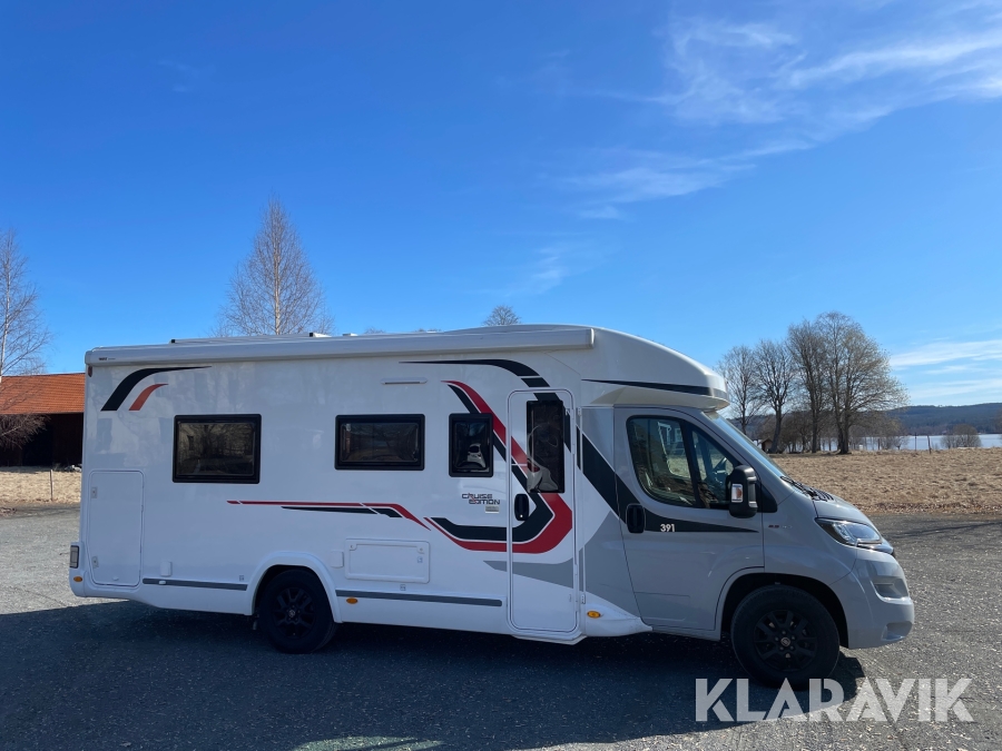 Husbil Fiat Challenger 391 Tavel Line, Ludvika, Klaravik auk