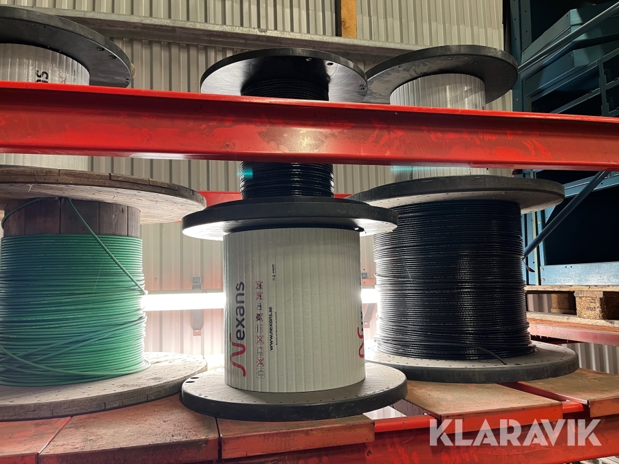 Fiberkabel Nexans, Kristianstad, Klaravik auktioner