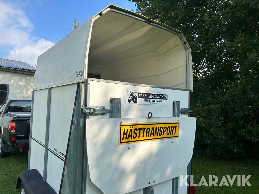 Hästtransport Gaupen Henger , Mark, Klaravik auktioner