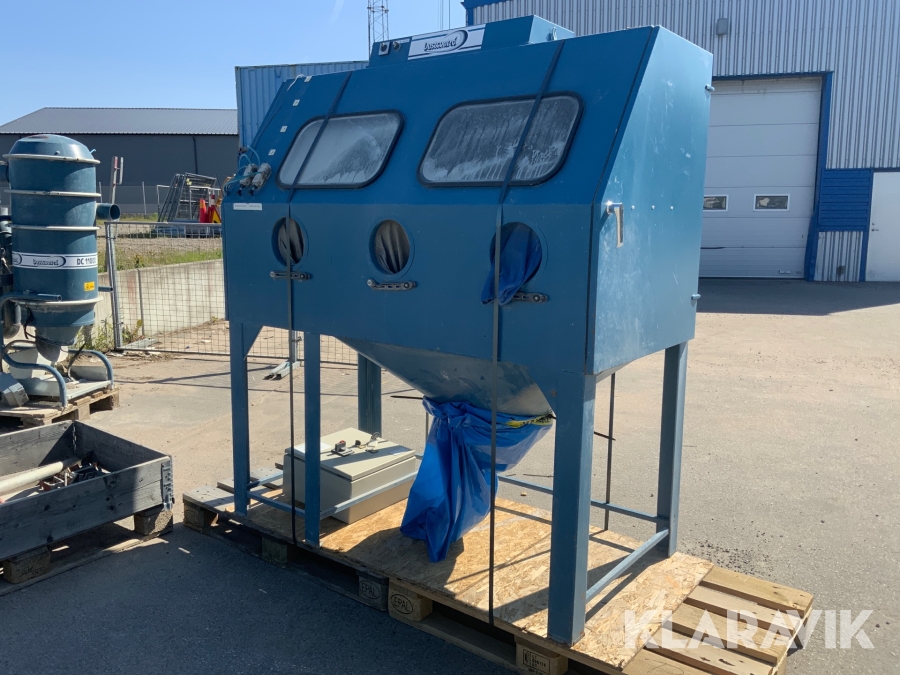 Blås/saneringsskåp Dustcontrol DC 11000, Skövde, Klaravik au