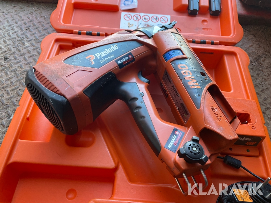 Spikpistol Paslode Impulse IM 90i, Lidköping, Klaravik aukt