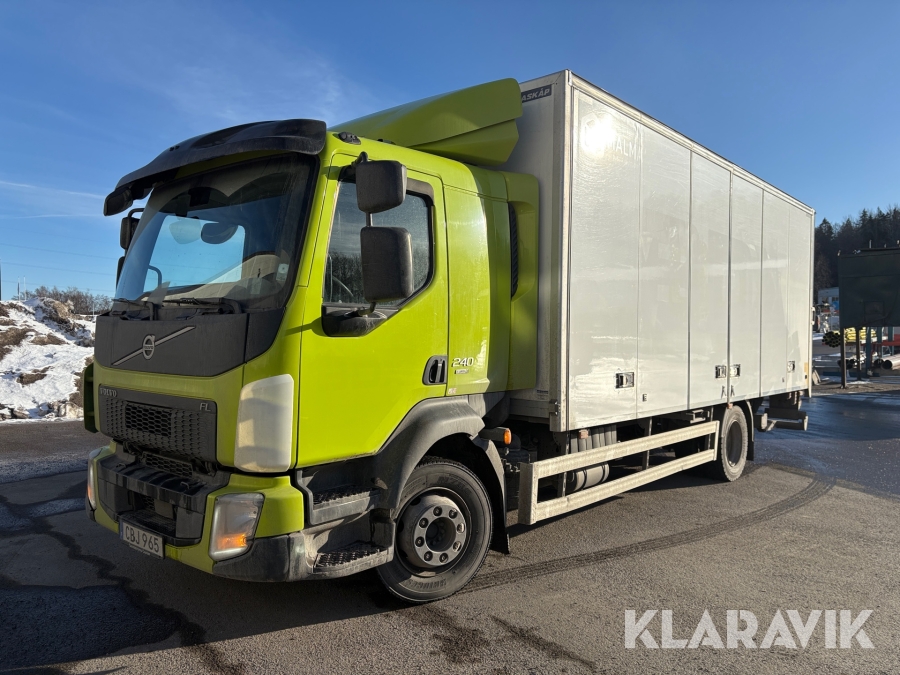 Distributionsbil Volvo FL 240 Euro 6, Botkyrka, Klaravik auk