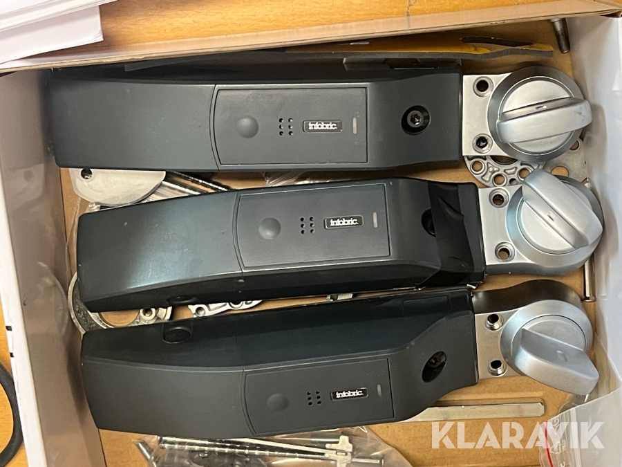 Reg Box och passerlås Infobric, Katrineholm, Klaravik auktio