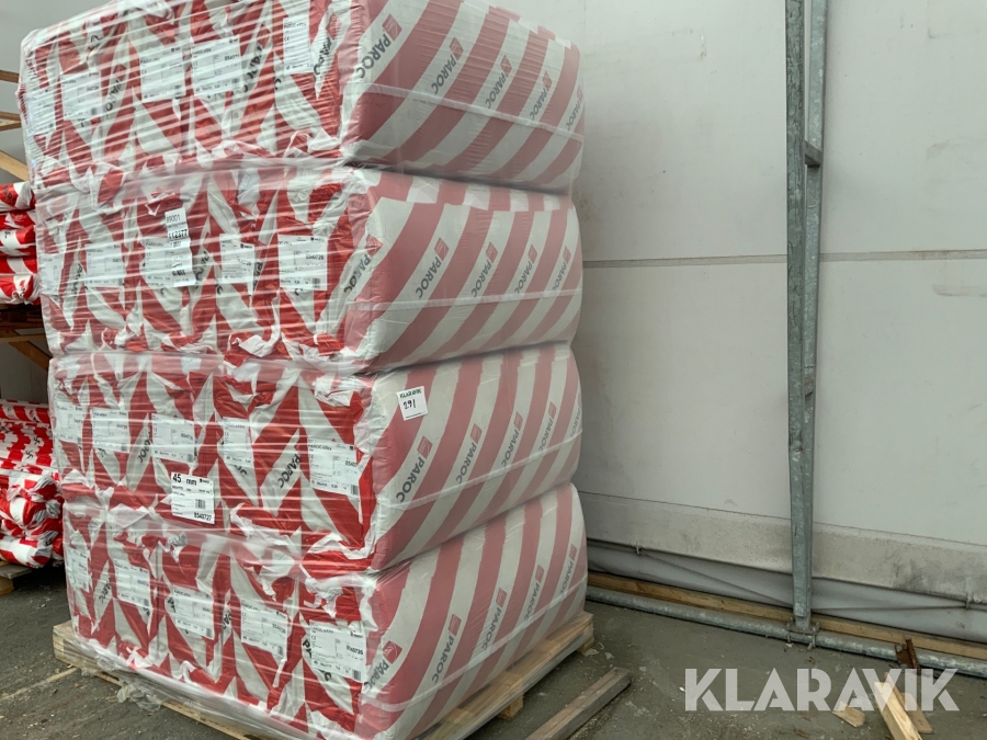 Golvisolering Paroc extra, Nässjö, Klaravik auktioner