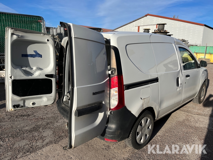 Skåpbil Dacia Dokker, Linköping, Klaravik auktioner