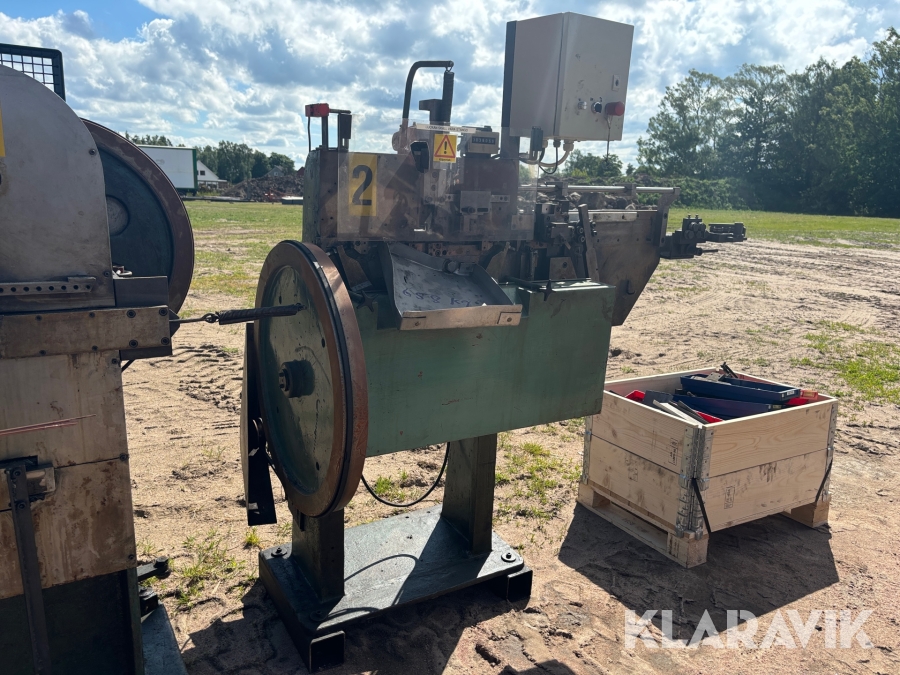 Trådbockningsmaskin, Kristianstad, Klaravik auktioner