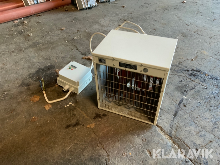 Klaravik Auktioner | Värmefläkt Frico Eltemperator 5kW