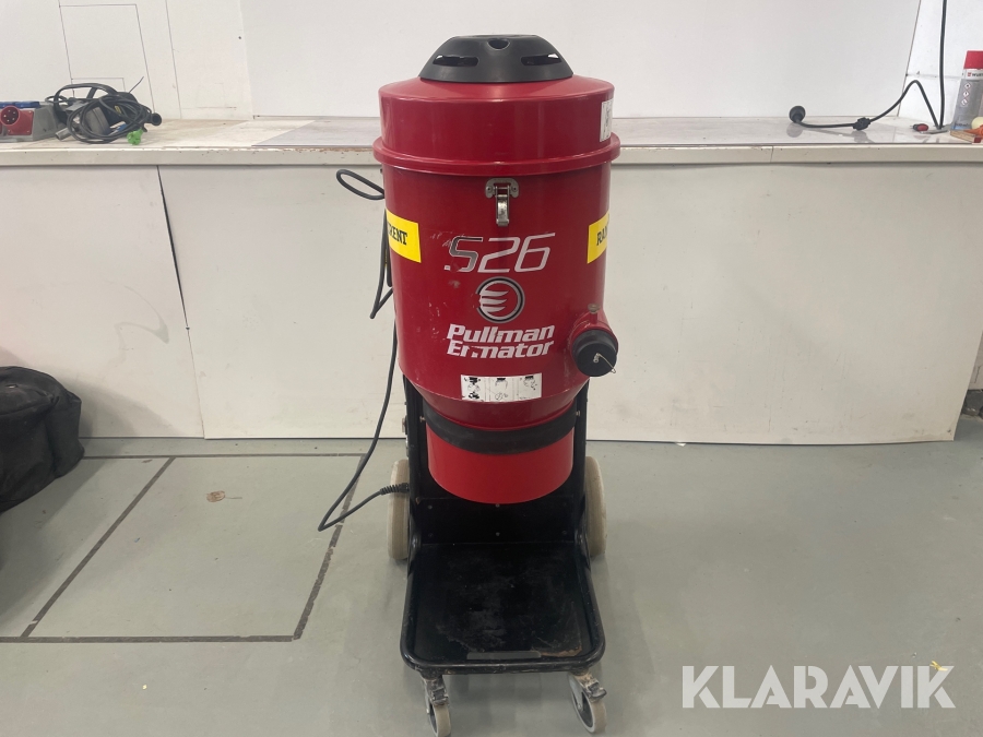 Stoftavskiljare Pullman Ermator S26, Svalöv, Klaravik auktio