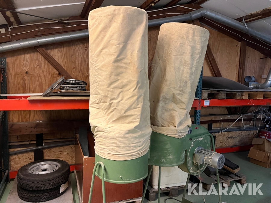 Spånsug Coral Tandem 2C, Stockholm, Klaravik auktioner