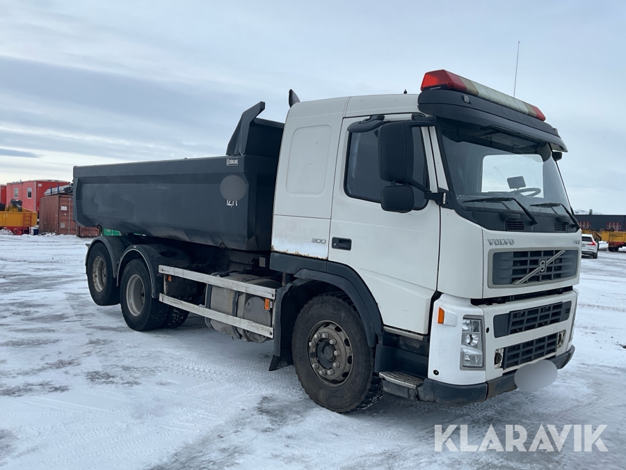 Flakbil Volvo FM9, Kiruna, Klaravik auktioner