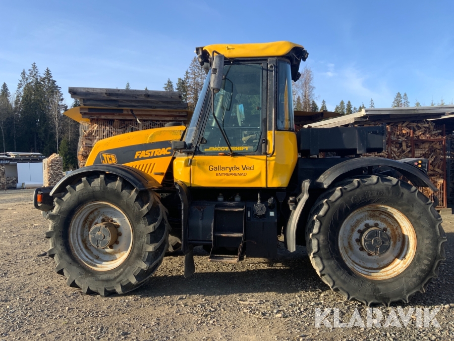 Lastare JCB Fastrac 3155, Värnamo, Klaravik auktioner