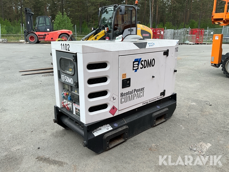 Elverk SDMO R22 C3, Jönköping, Klaravik auktioner