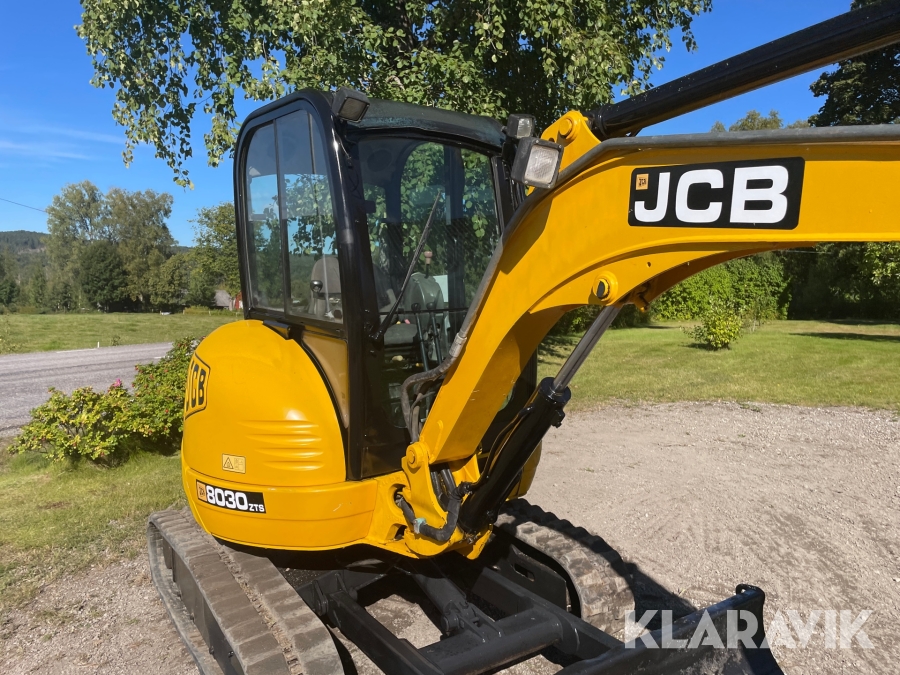 Grävmaskin JCB 8030 ZTS, Arvika, Klaravik auktioner