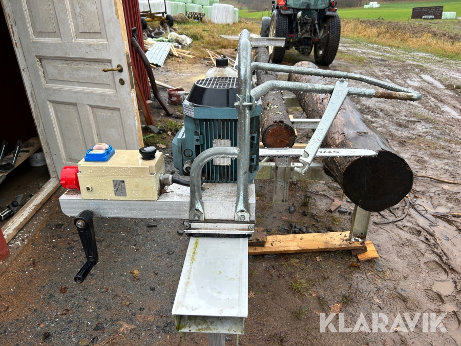 Stocksåg Logosol E5000, Mark, Klaravik auktioner