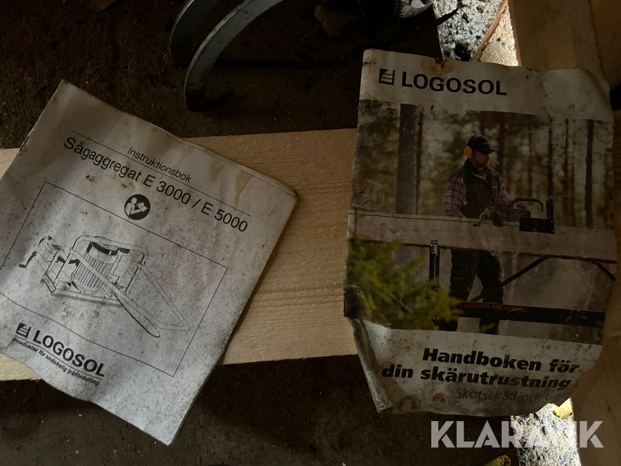 Stocksåg Logosol E5000, Mark, Klaravik auktioner