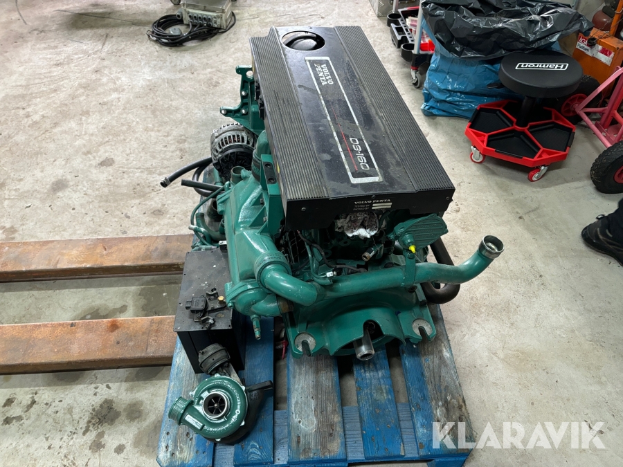 Marinmotor Volvo Penta D3-160, Borgholm, Klaravik auktioner