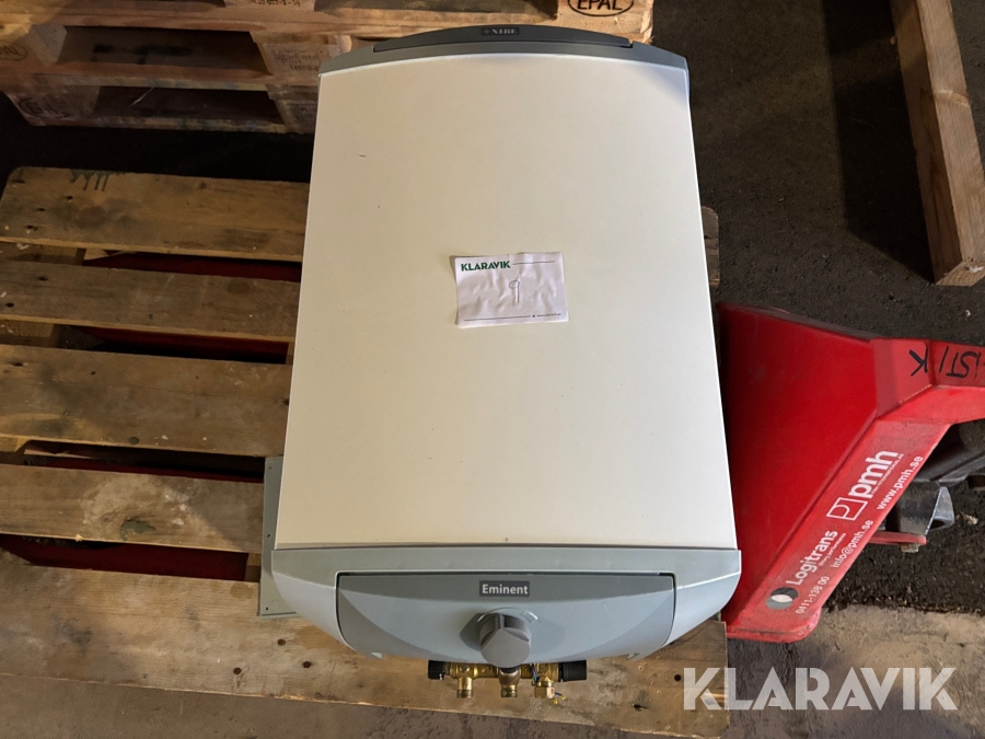Varmvattenberedare NIBE EVH 16-55-R, Eksjö, Klaravik auktion