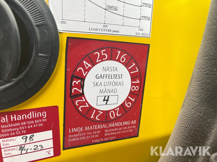 Sidlastare Combilift C5000 SLE 5000kg, Gävle, Klaravik aukti