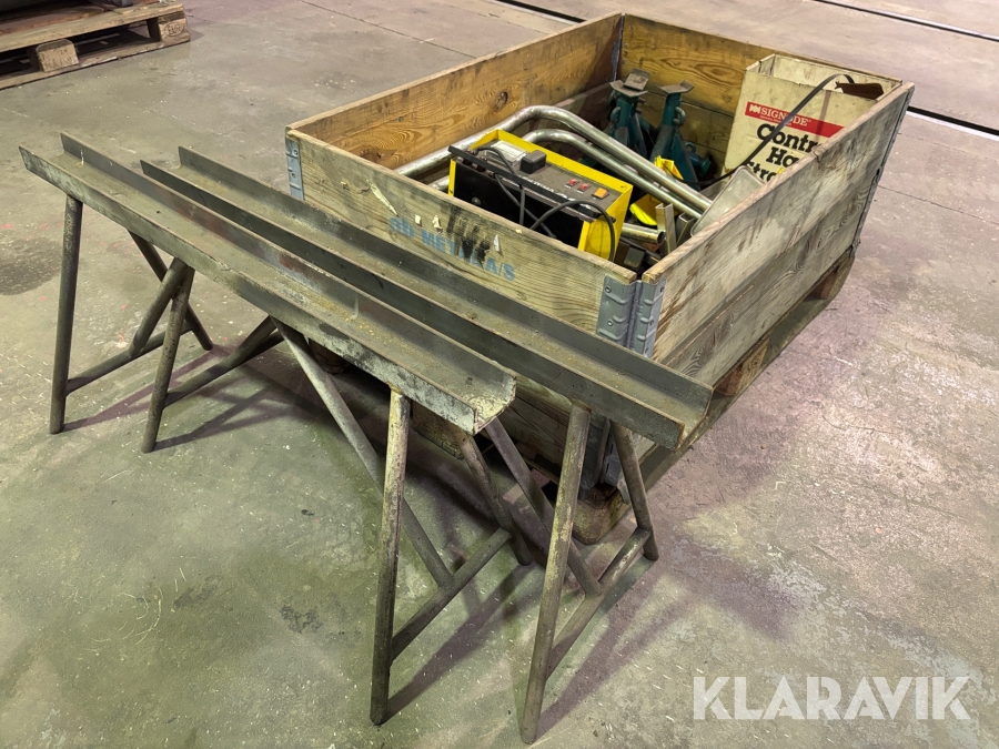 Booster och diverse verkstad pallbockar, Örebro, Klaravik au