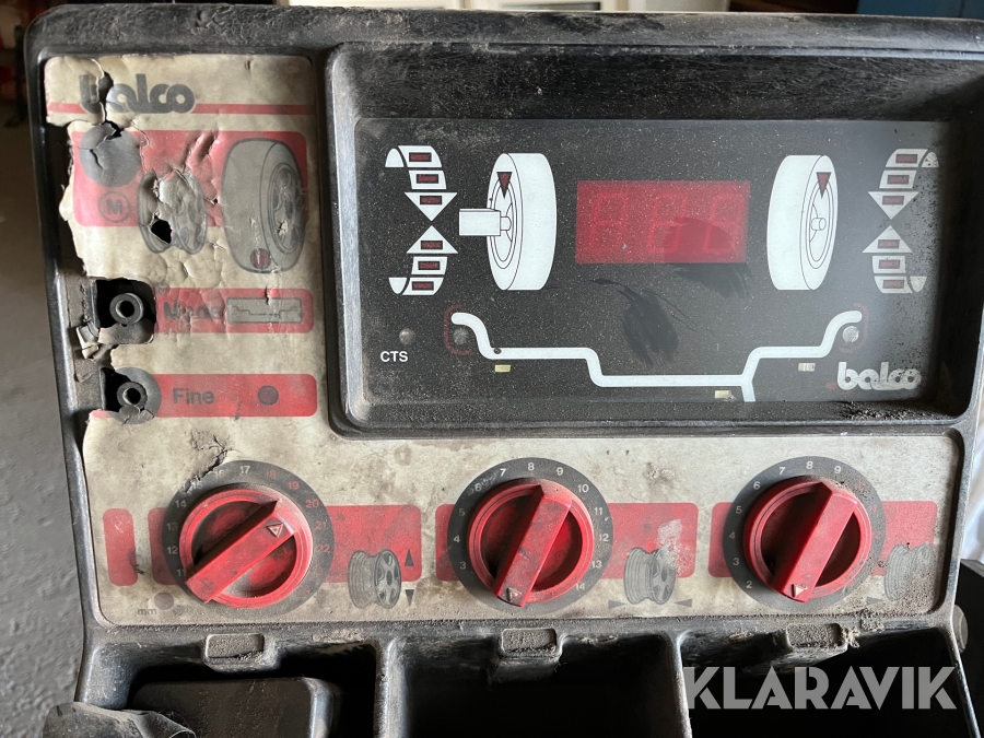 Balanseringsmaskin Balco B930, Lund, Klaravik auktioner