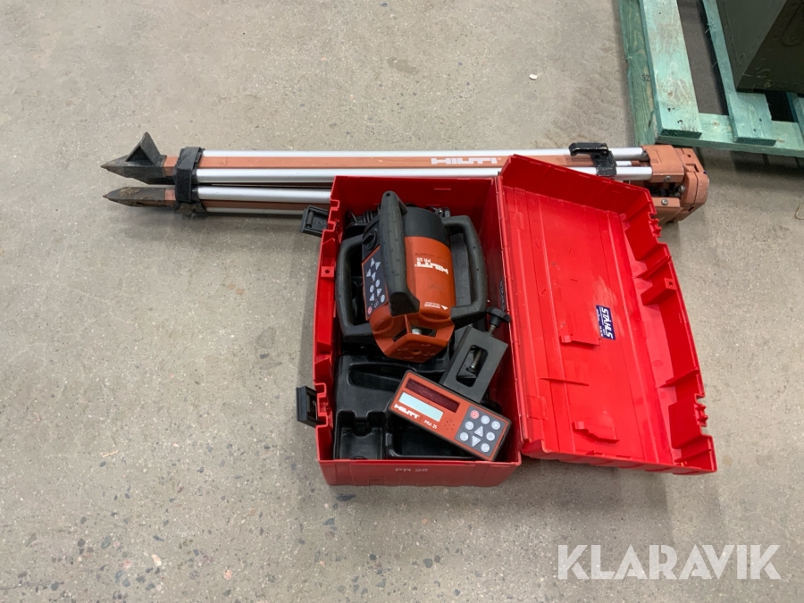Tvåfallslaser Hilti PR 25, Skara, Klaravik auktioner
