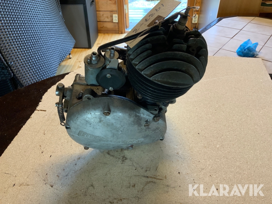 MC motor Husqvarna, Vilhelmina, Klaravik auktioner