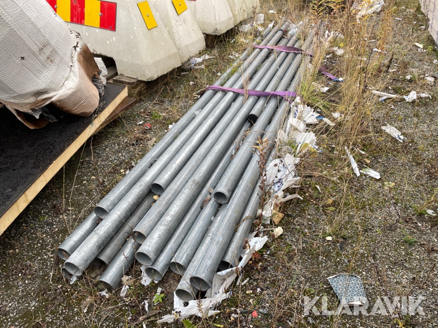 Stolpfundament med stolpar 13st