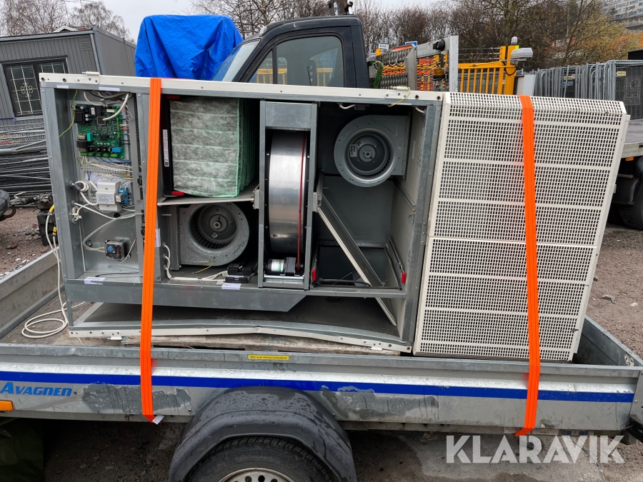 Rumsaggregat FläktWoods ABRA-2-1-1-0-0-1, Stockholm, Klaravi