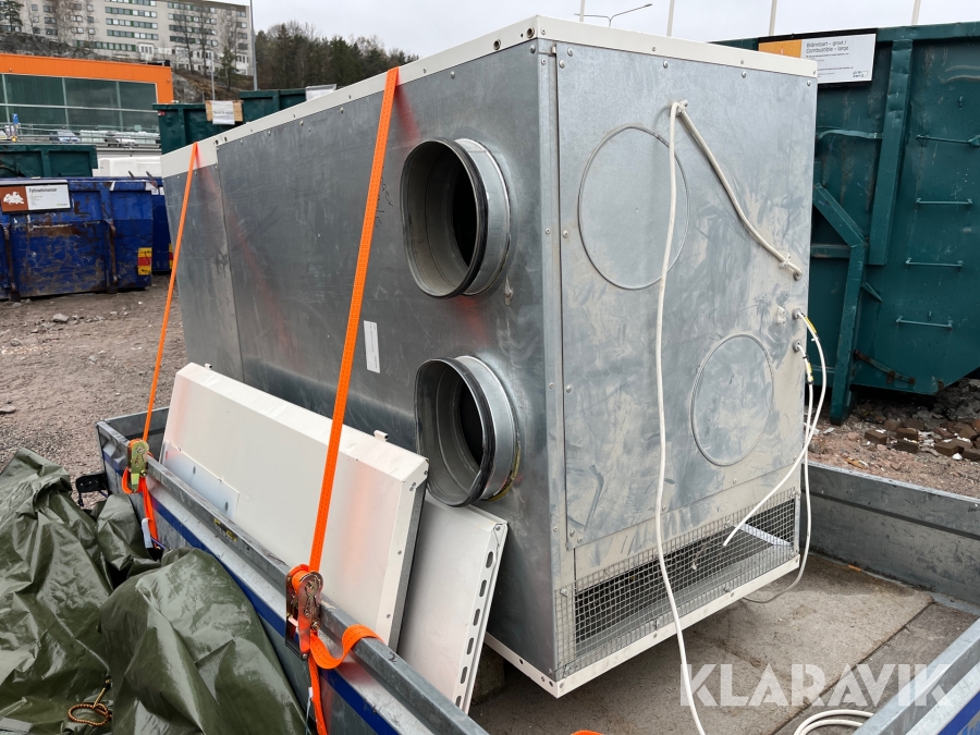 Rumsaggregat FläktWoods ABRA-2-1-1-0-0-1, Stockholm, Klaravi