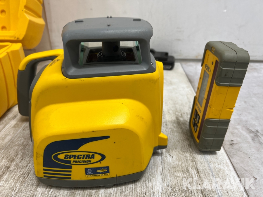 Planlaser & lasermottagare Spectra LL300S & HL700, Svalöv, K