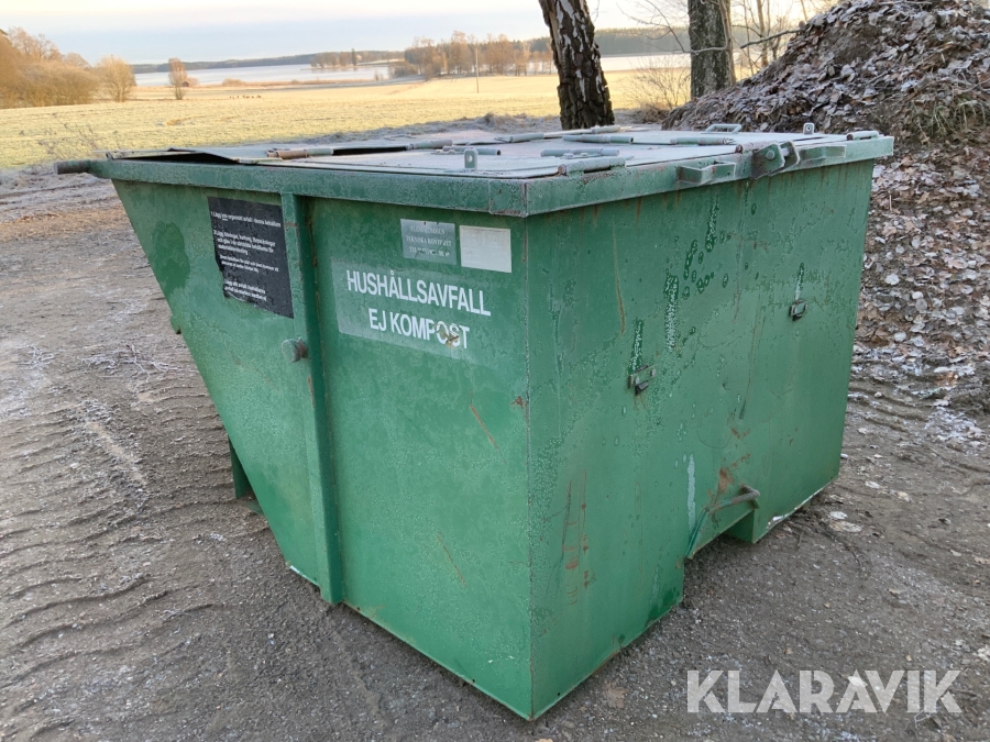 Avfallscontainer Frinab, Flen, Klaravik