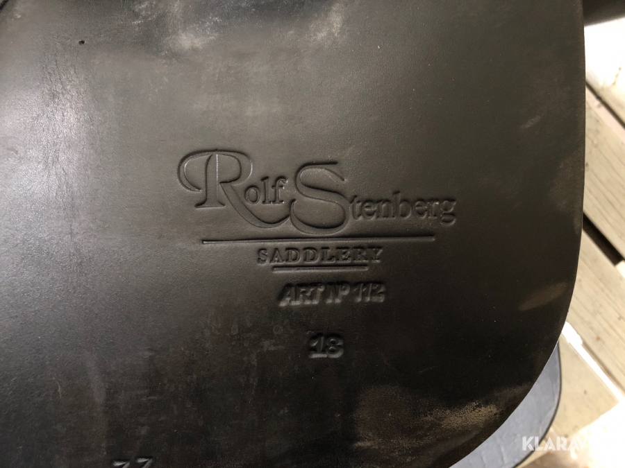 Klaravik Auktioner | Hästsadel Rolf stenberg & stigbyglar
