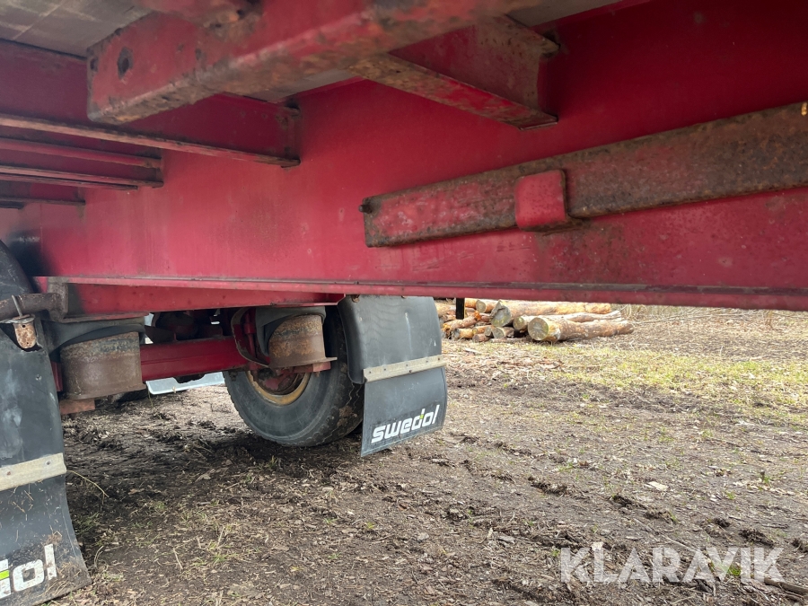 Flaksläp 16x2,5m, Gotland, Klaravik auktioner