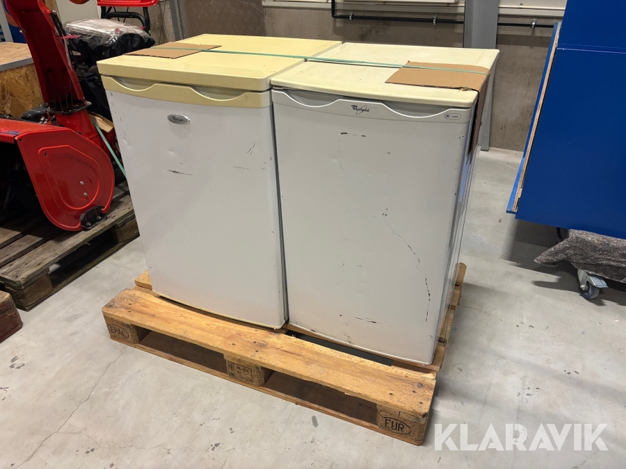 Kylskåp 2 st Whirpool, Falkenberg, Klaravik auktioner