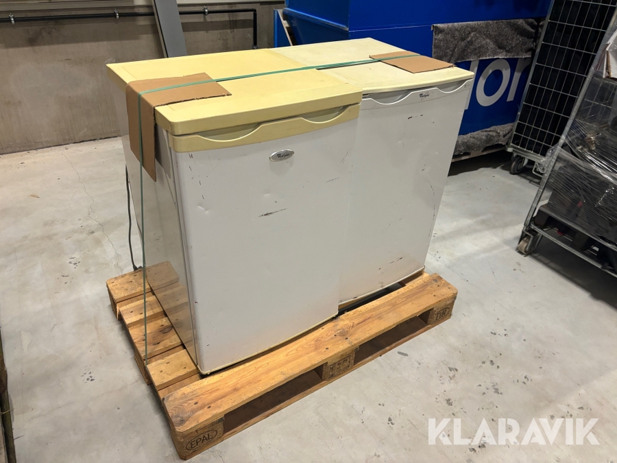 Kylskåp 2 st Whirpool, Falkenberg, Klaravik auktioner