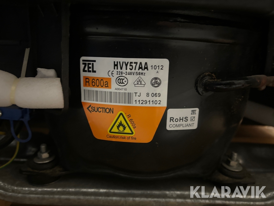 Kylskåp 2 st Whirpool, Falkenberg, Klaravik auktioner