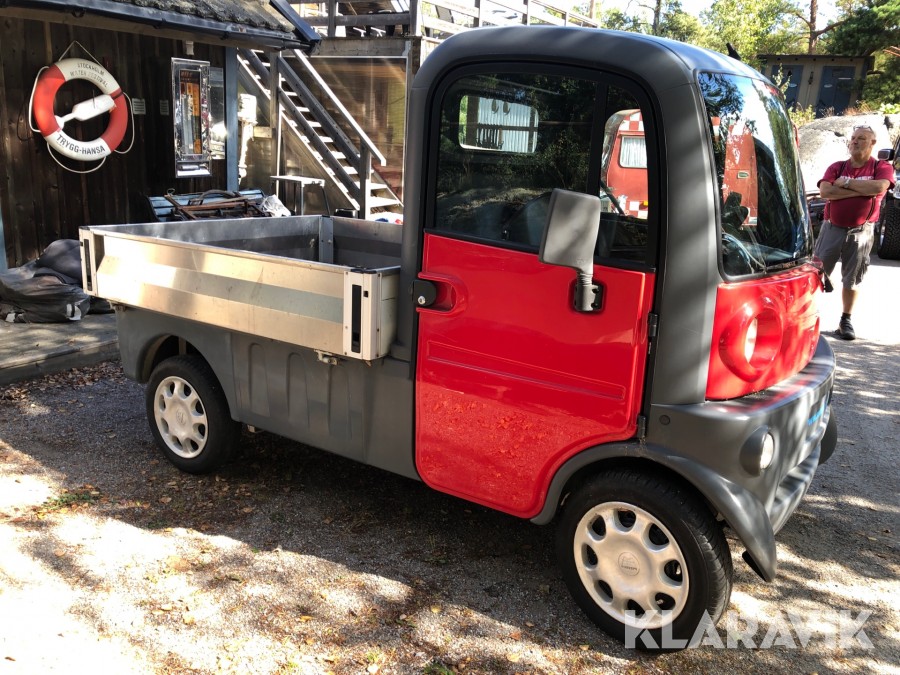 Mopedbil Mega Med flak