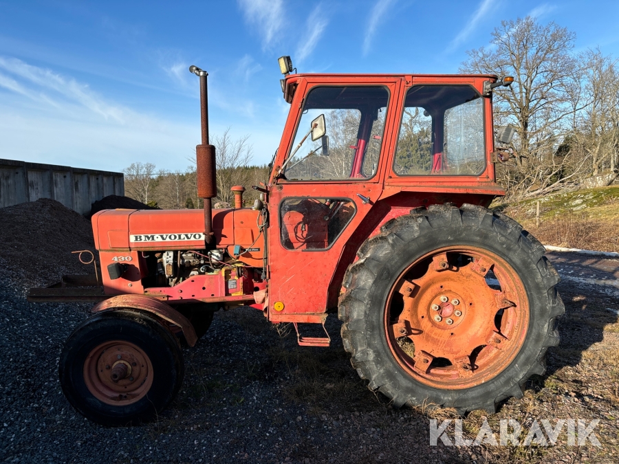 Traktor Volvo BM T 430, Västervik, Klaravik auktioner