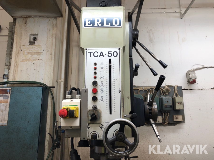 Klaravik Auktioner | Pelarborrmaskin ERLO TCA-50
