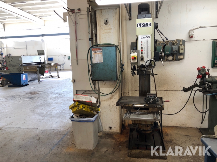 Klaravik Auktioner | Pelarborrmaskin ERLO TCA-50